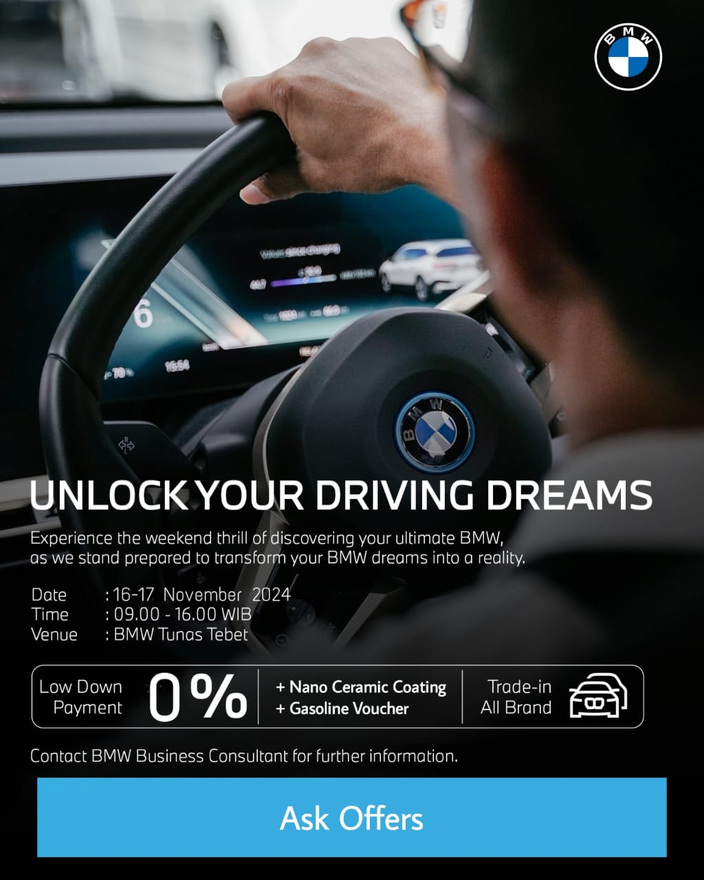 BMW Offers Showroom Event November 2024 – BMW Store ID