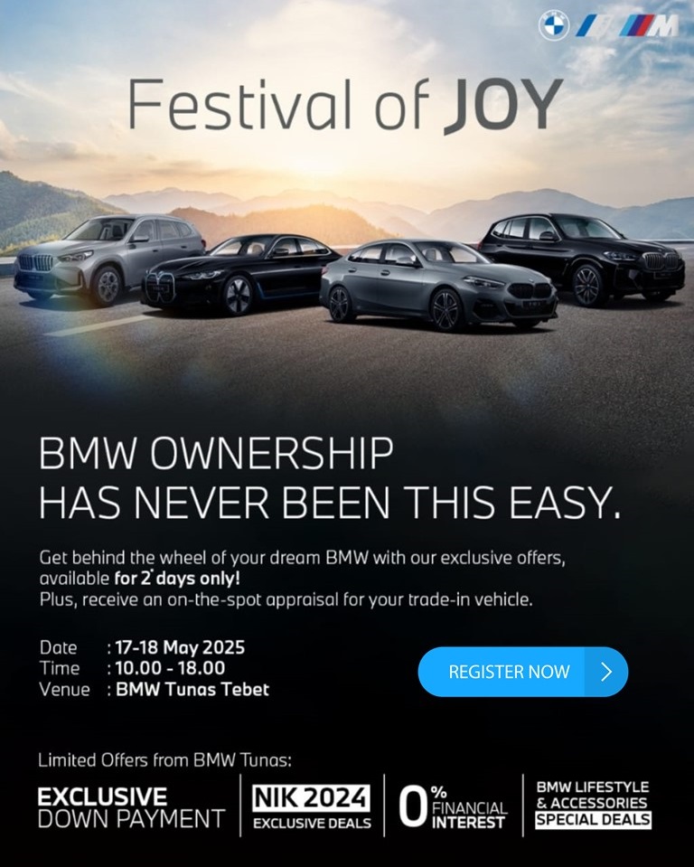 Showroom event BMW May 2025 – BMW Store ID